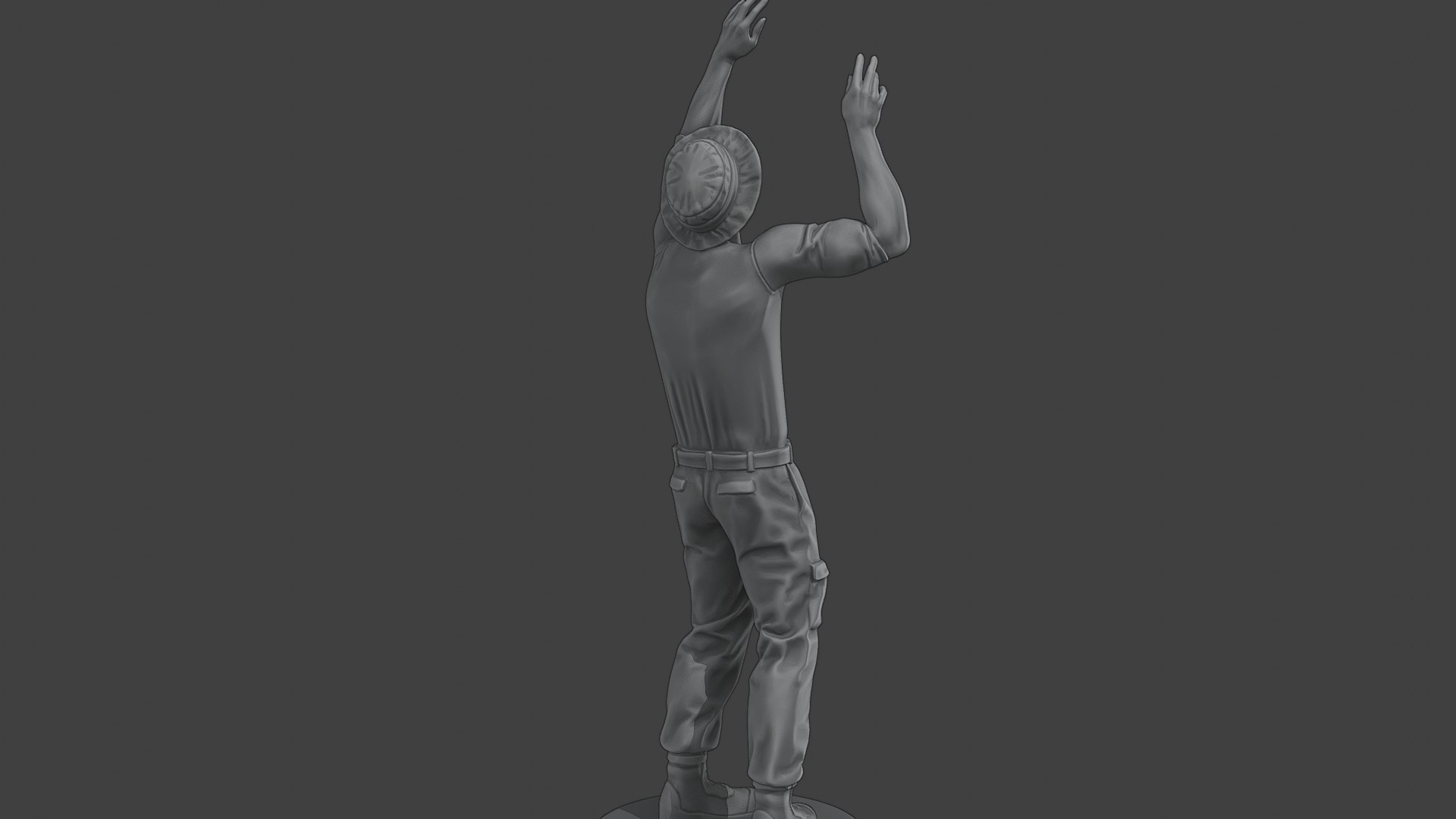 Casual Male Zombie CZ4 0002 3D Model - TurboSquid 2019958