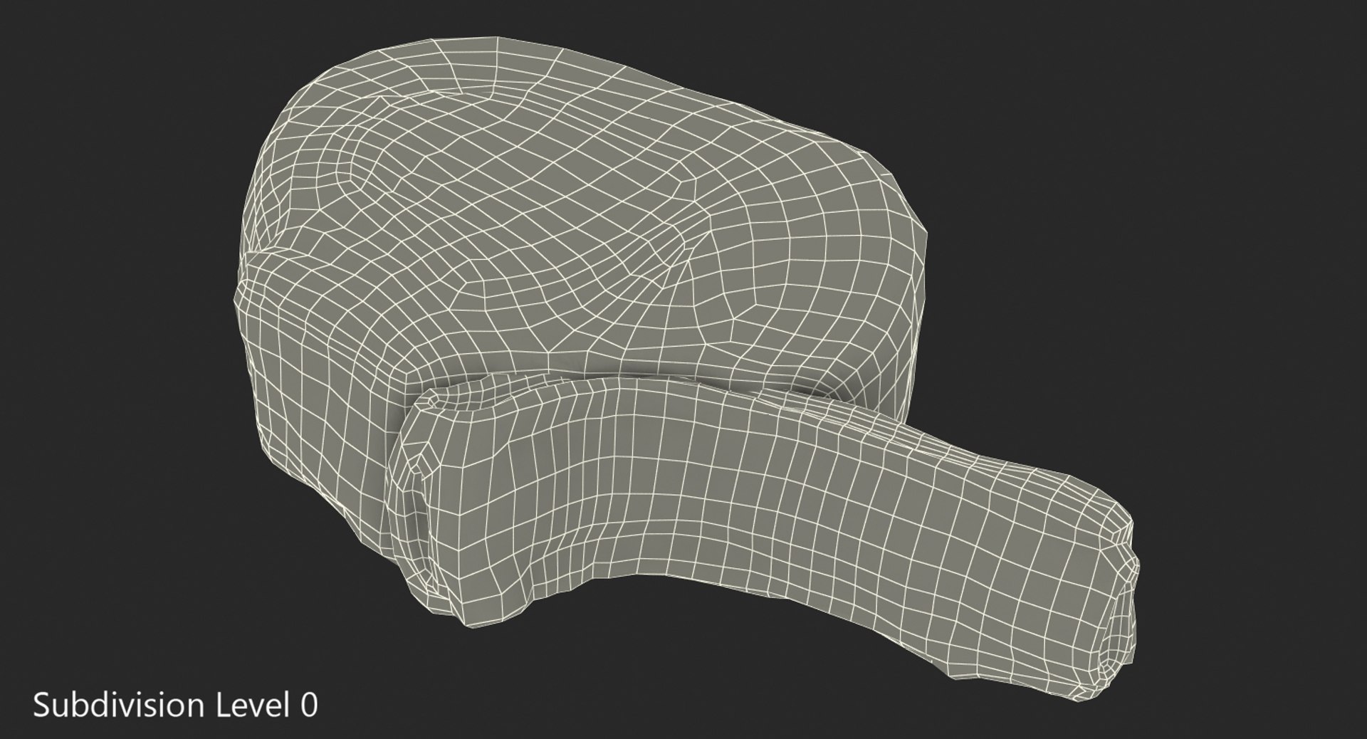 3D Beef Ribeye Steak Bone - TurboSquid 1408775