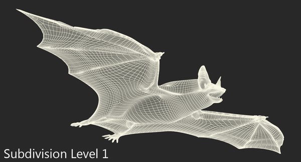 3ds bat realistic
