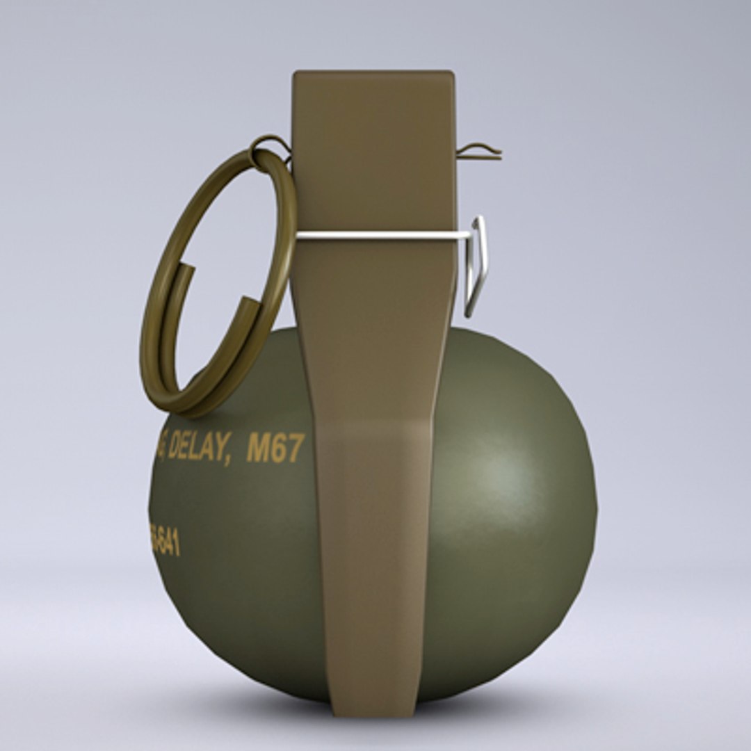 3ds M67 Frag Grenade