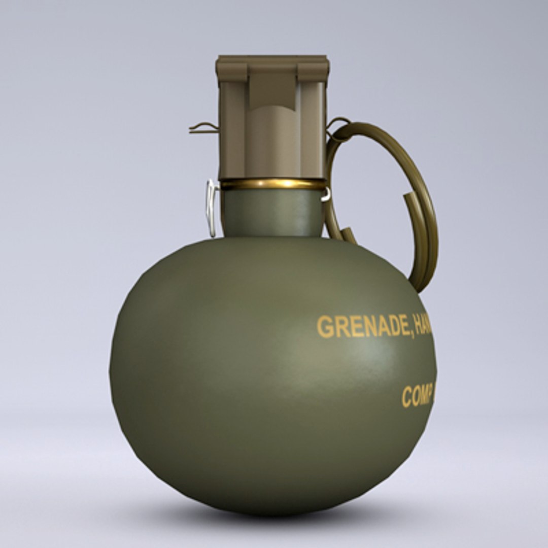 3ds M67 Frag Grenade
