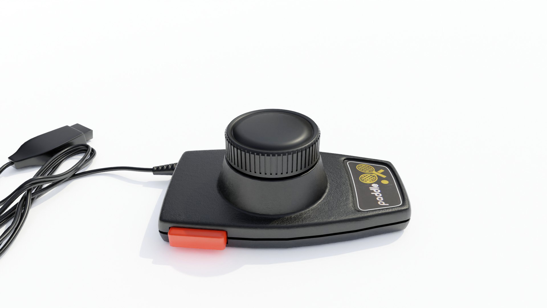 3d Model Atari 2600 Paddle Controller Turbosquid 2147754