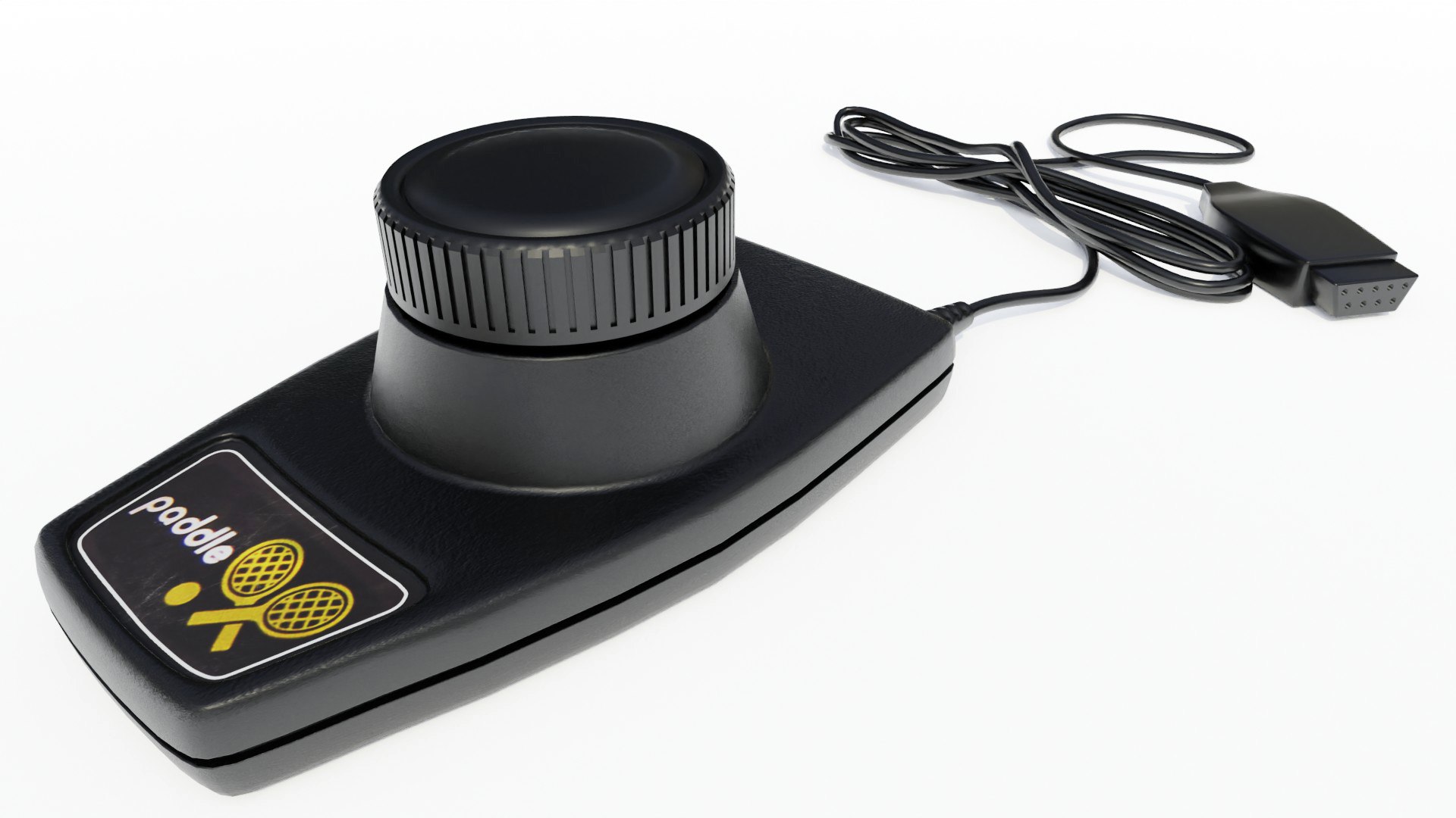 3D Model Atari 2600 Paddle Controller - TurboSquid 2147754
