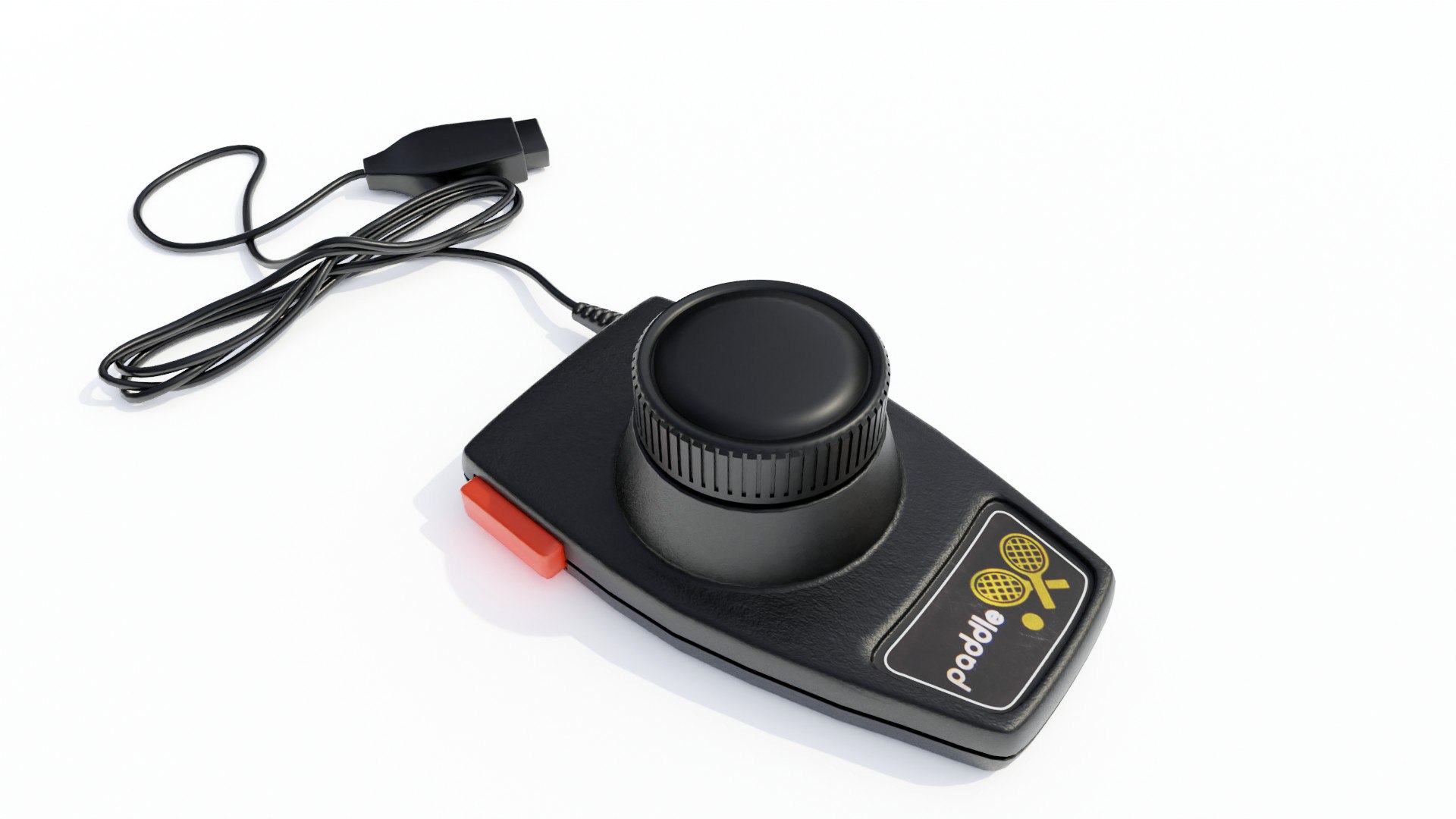 3D Model Atari 2600 Paddle Controller - TurboSquid 2147754
