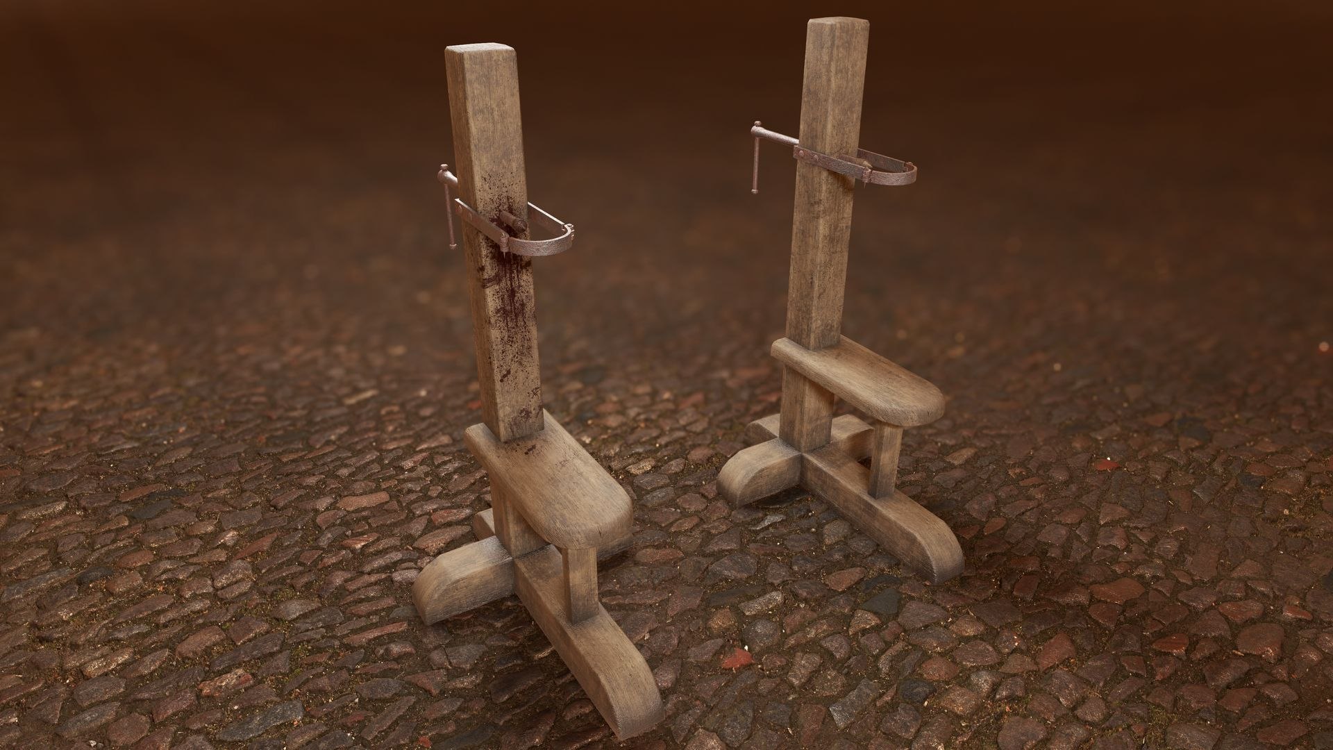 3D Inquisition Garrote Model - TurboSquid 1564270