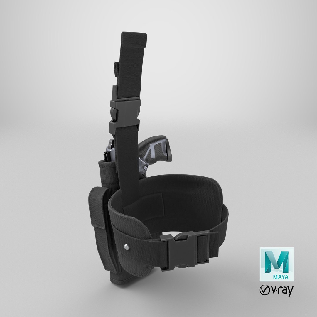 Holster Ready 3D Model - TurboSquid 1629889