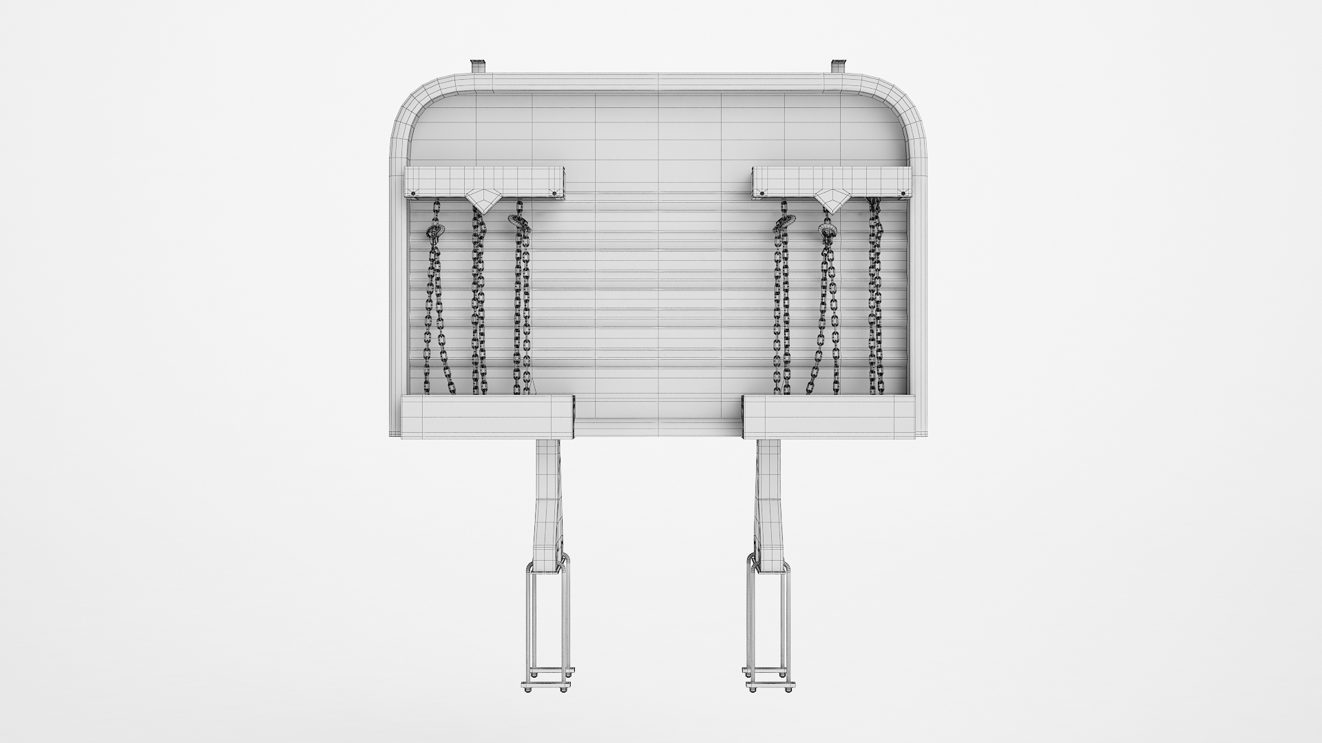 Headache Rack For Semi Truck 01 3D Model - TurboSquid 2185274