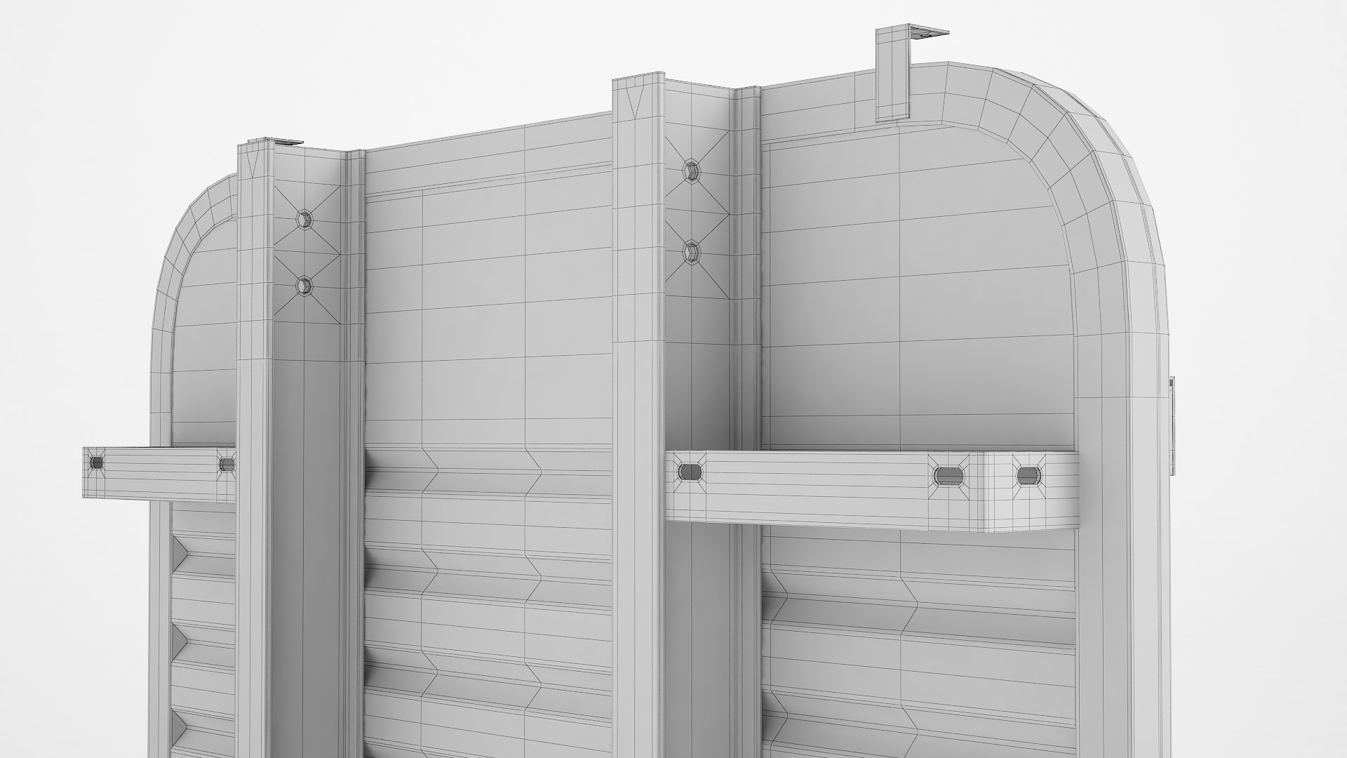 Headache Rack For Semi Truck 01 3D Model - TurboSquid 2185274