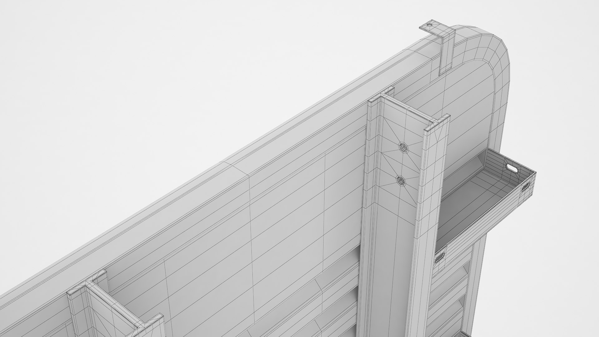 Headache Rack For Semi Truck 01 3D Model - TurboSquid 2185274