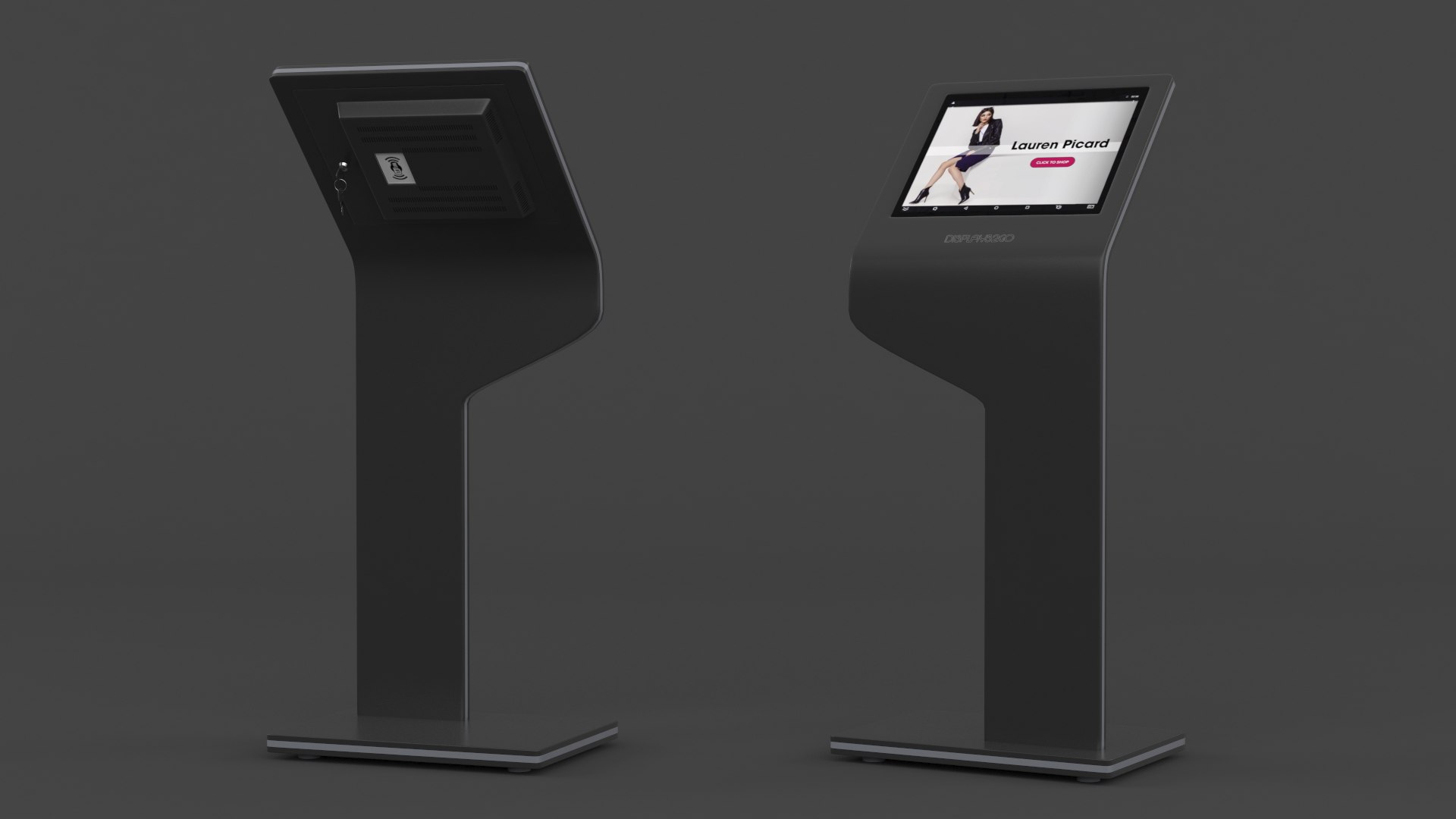 3D Electronic Kiosk - TurboSquid 2064872