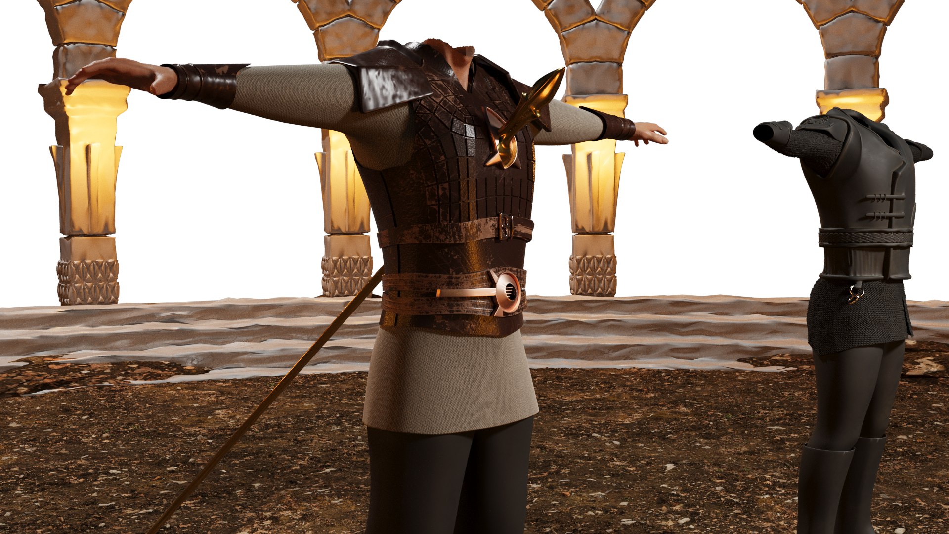 3D Medieval Scene Model - TurboSquid 2084688