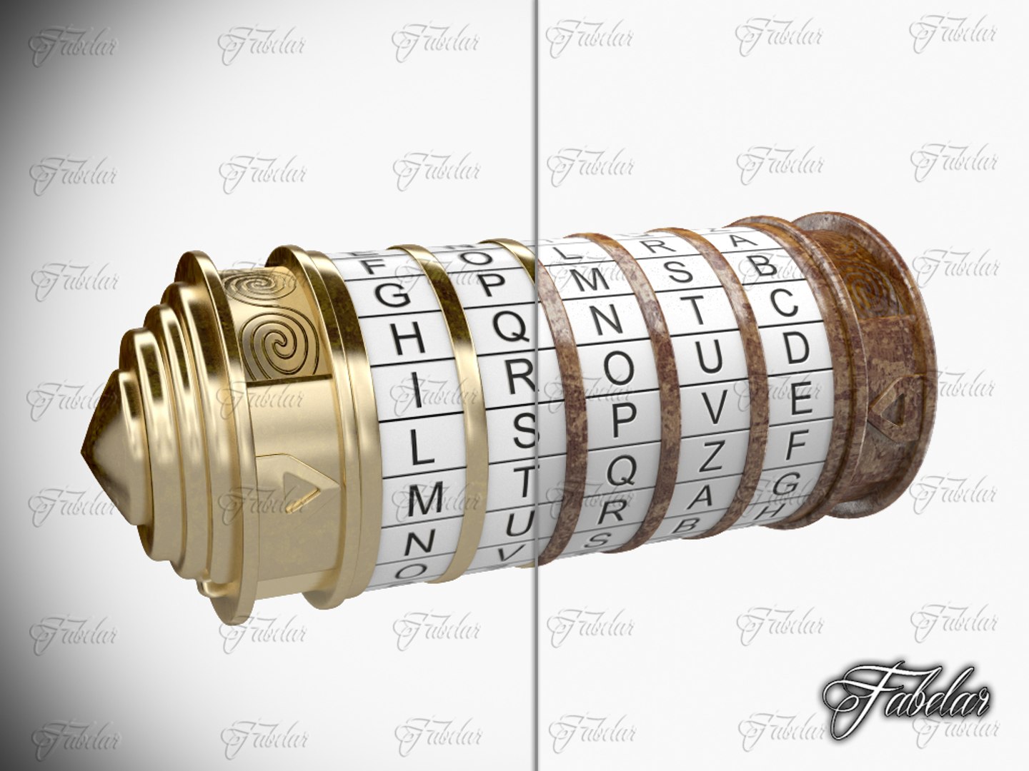 3d Leonardo Da Cryptex