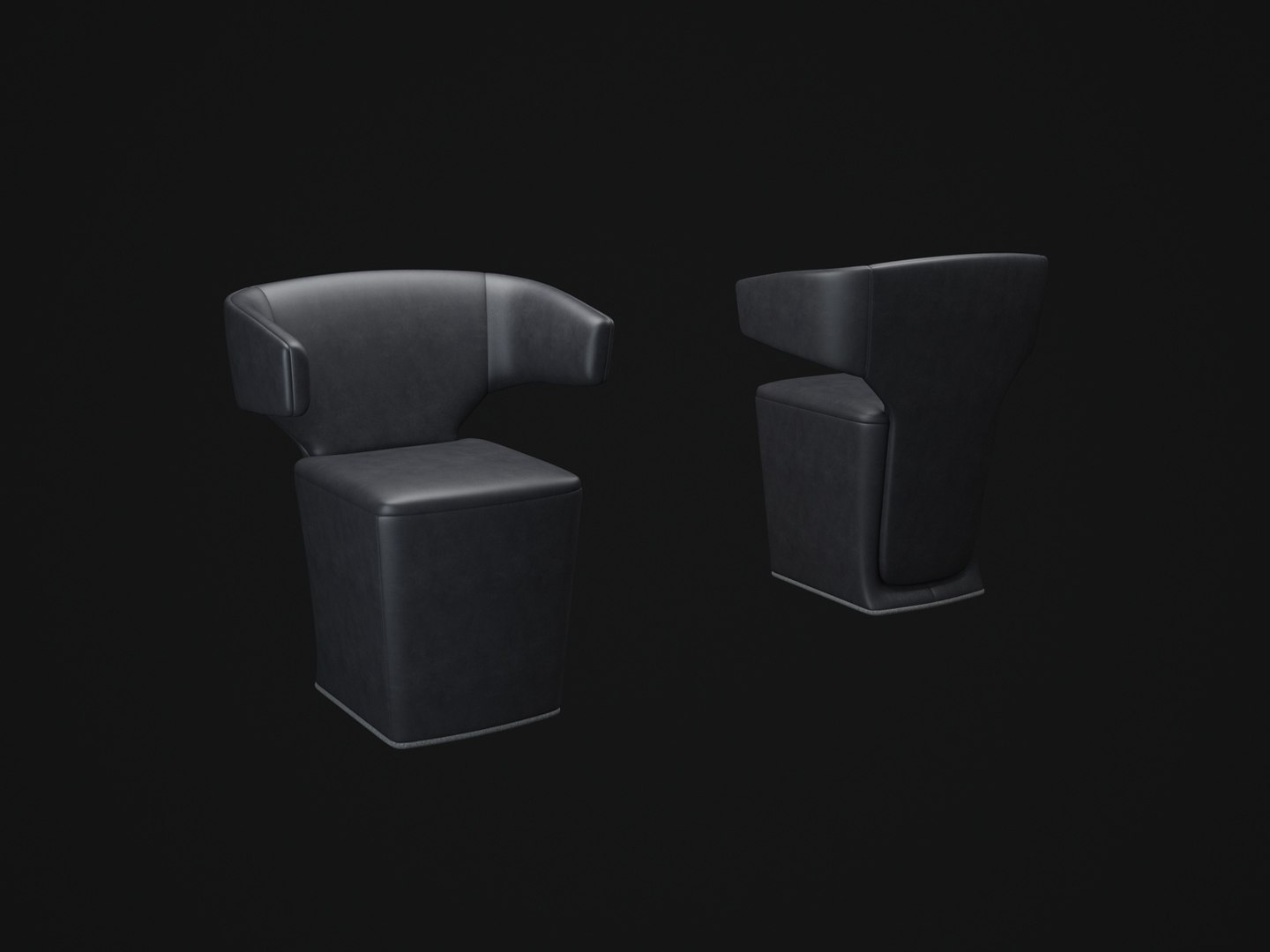 3d Allermuir-bison-chair Model