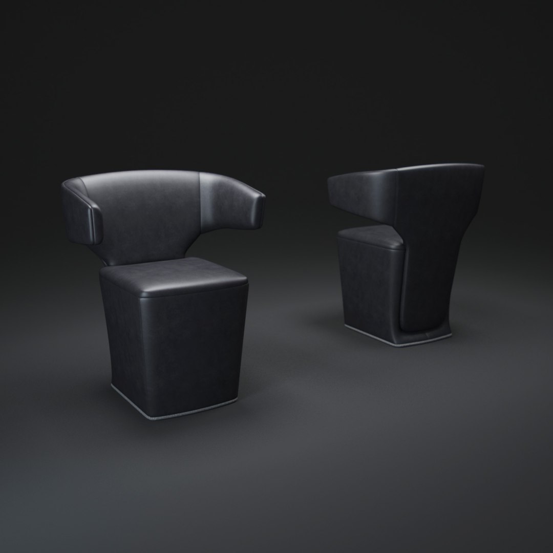 3d Allermuir-bison-chair Model