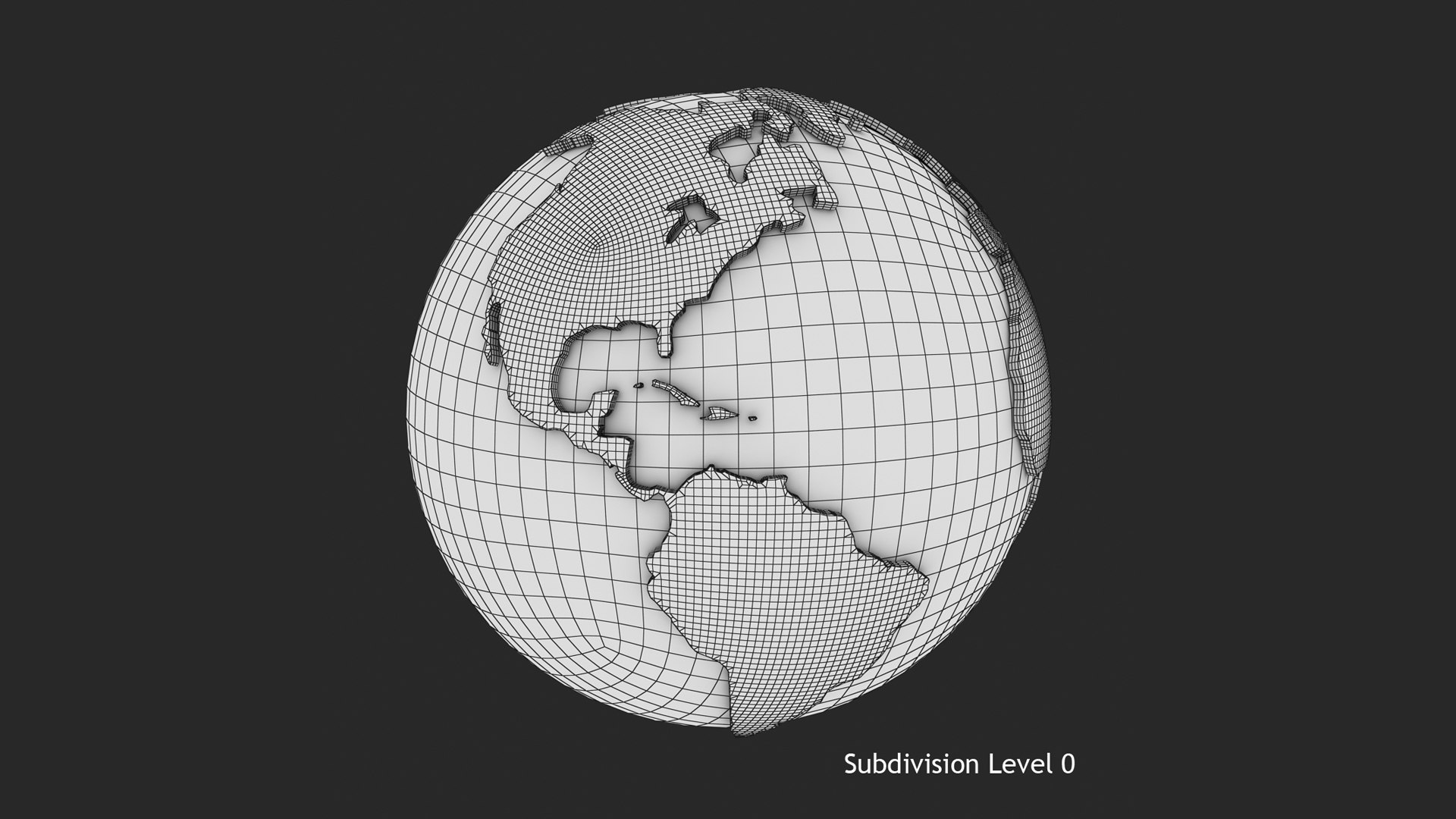 World Sphere 3d Max