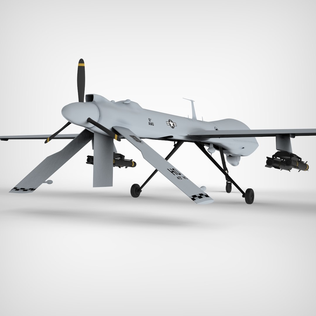 3D uav predator - TurboSquid 1517510