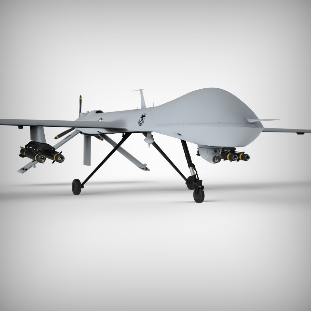 3D uav predator - TurboSquid 1517510