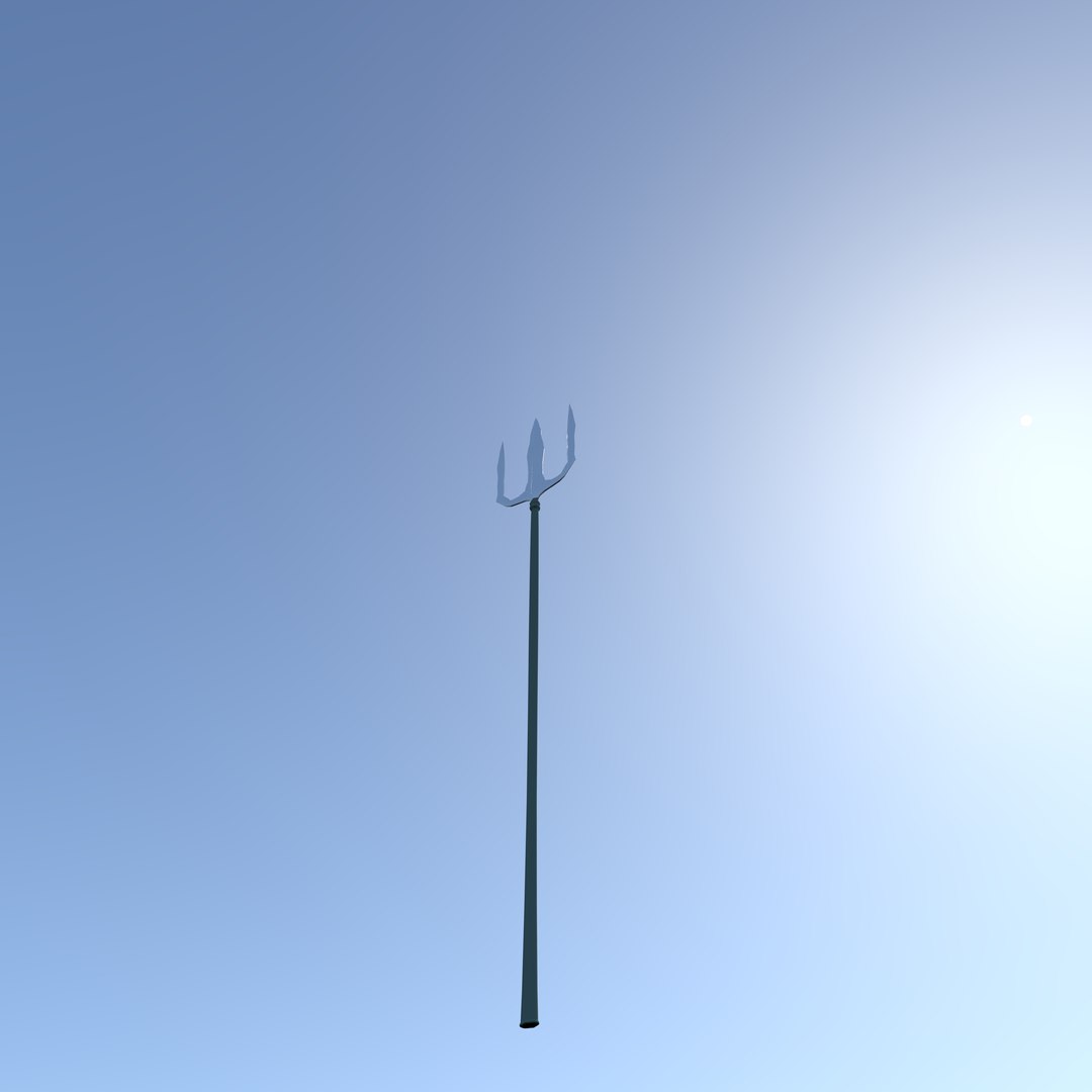God Shiva Weapon Trishool 3D Model - TurboSquid 1282562