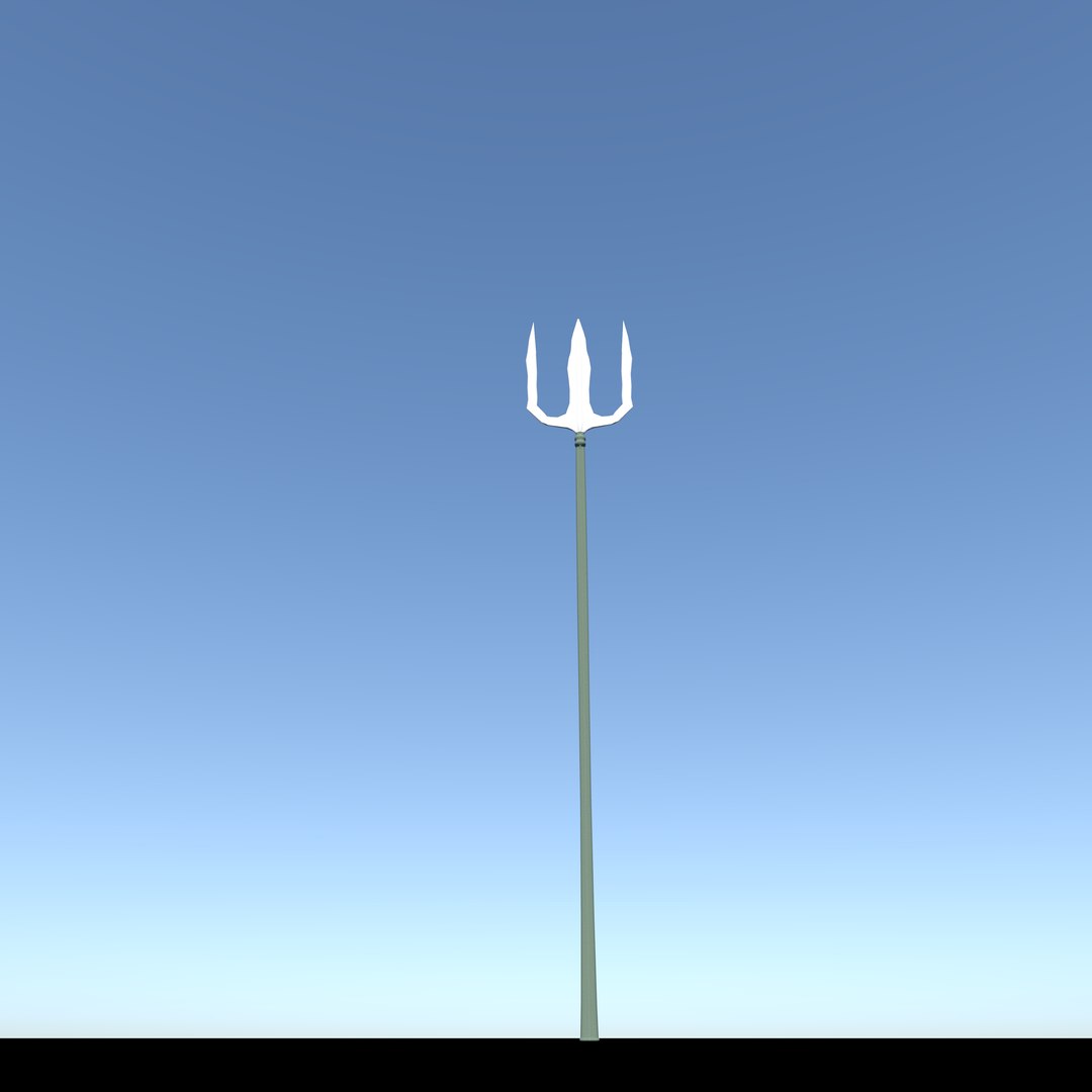 God Shiva Weapon Trishool 3D Model - TurboSquid 1282562