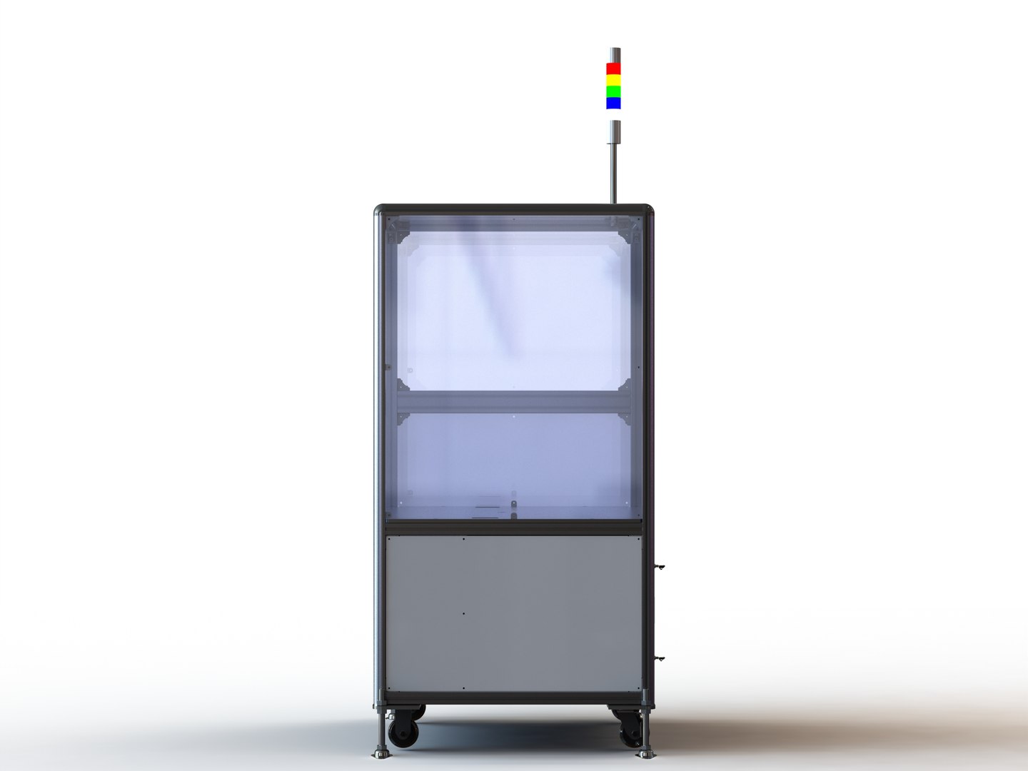 Aluminum Robot Structure - Enclosed 3D Model - TurboSquid 2156670