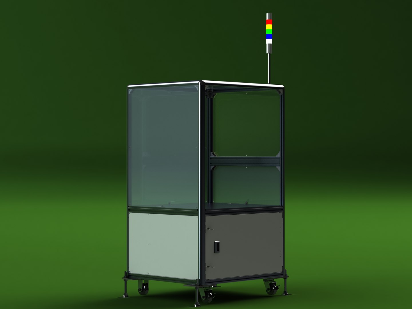 Aluminum Robot Structure - Enclosed 3D model - TurboSquid 2156670