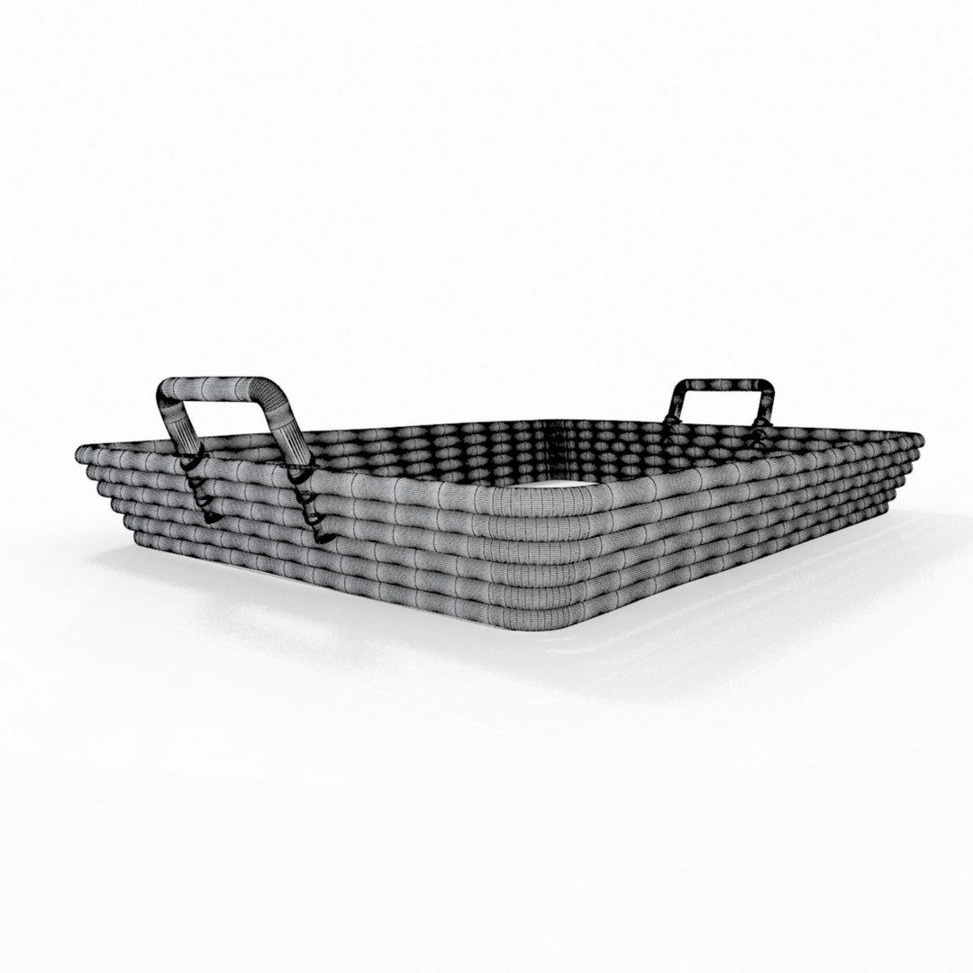 3d Model Of Basket Tray