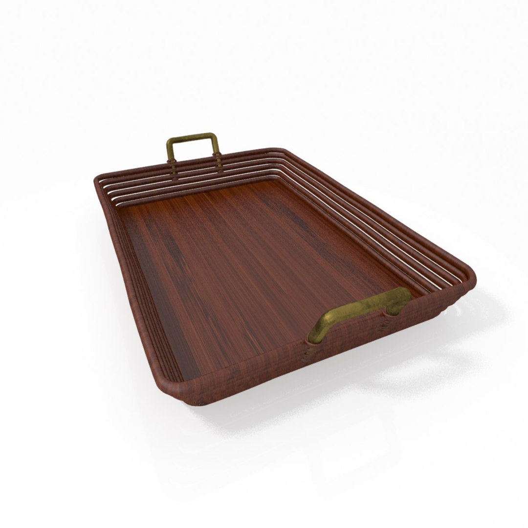 3d Model Of Basket Tray