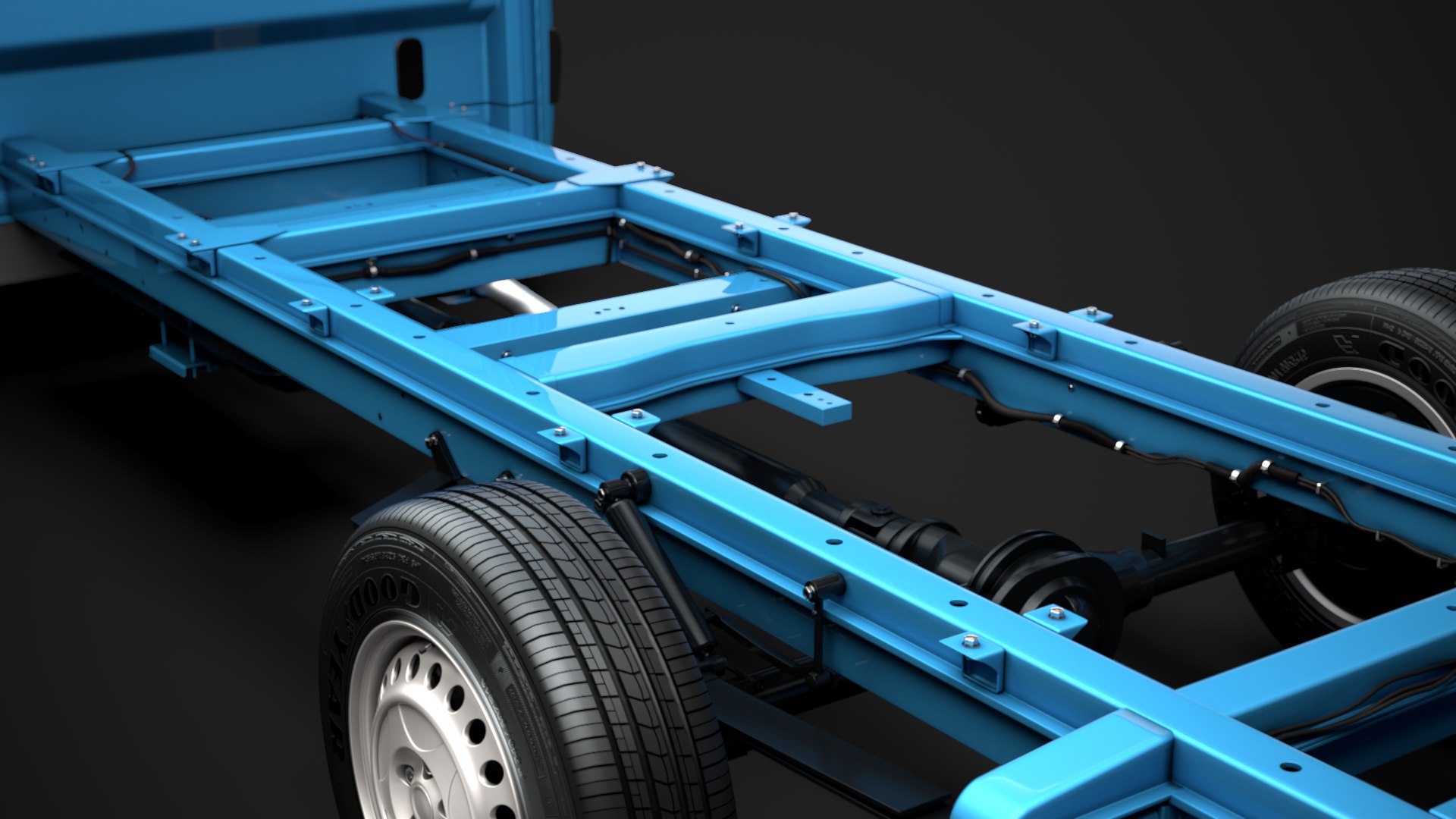 3D Mercedes Sprinter Chassis Single - TurboSquid 1452225