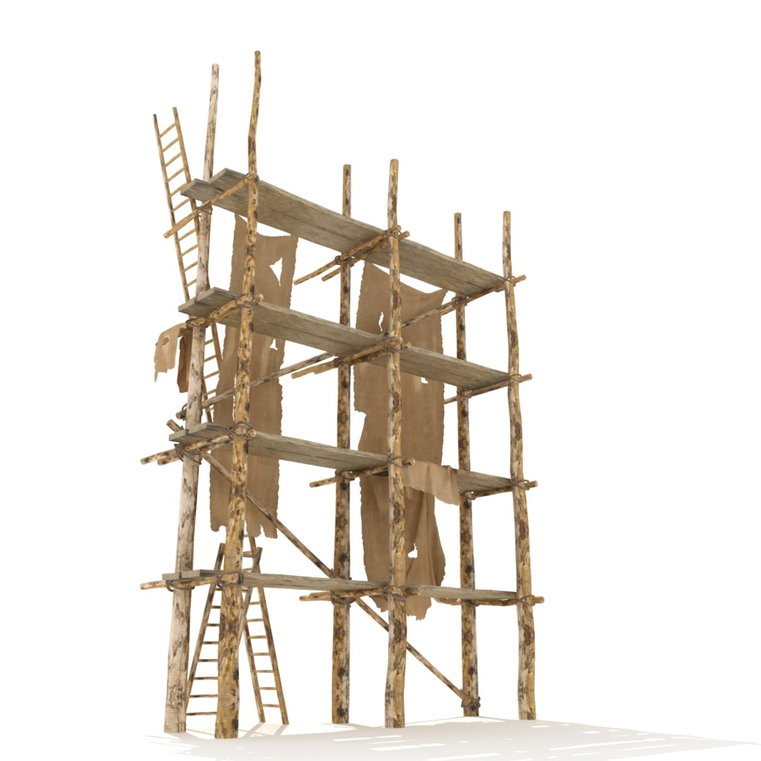 Scaffolding Set 3d Model