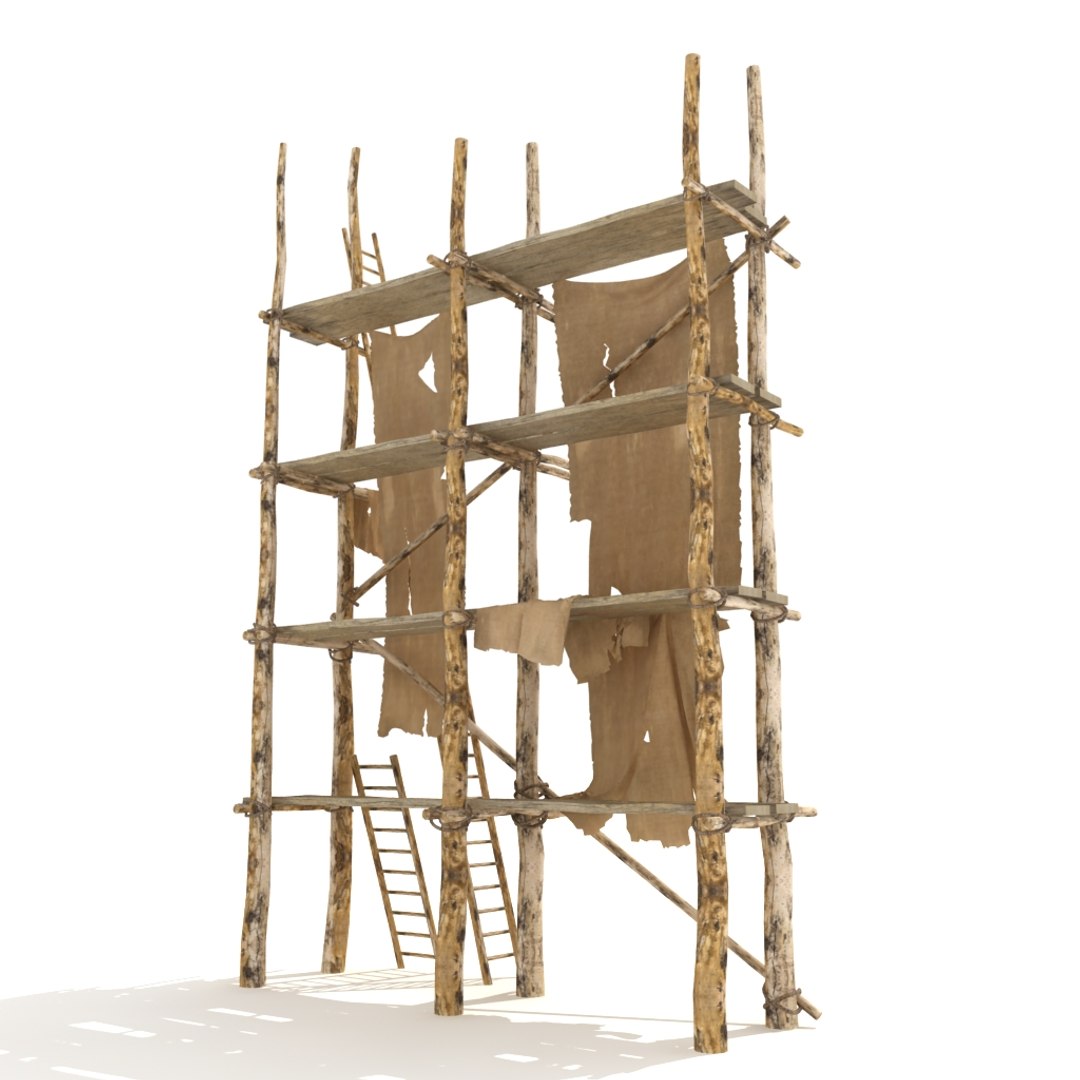 Scaffolding Set 3d Model