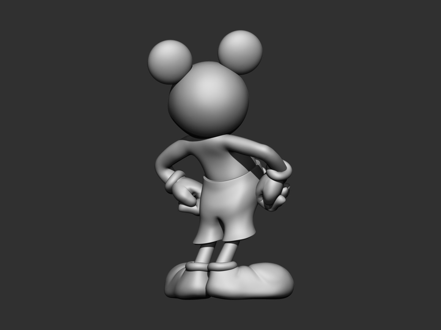 Mickey Mouse 3D Model - TurboSquid 1305657
