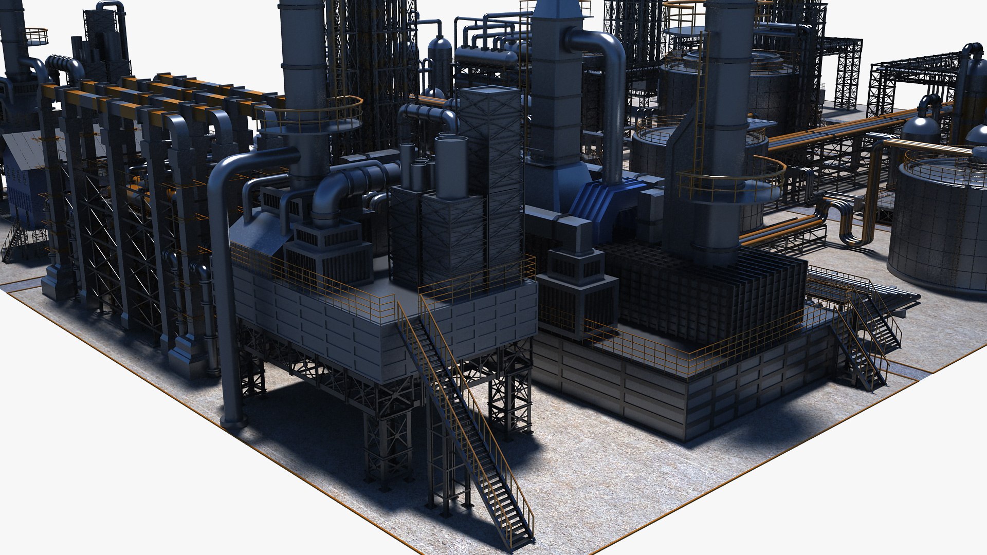 Industrial Area 63 3D - TurboSquid 2027727