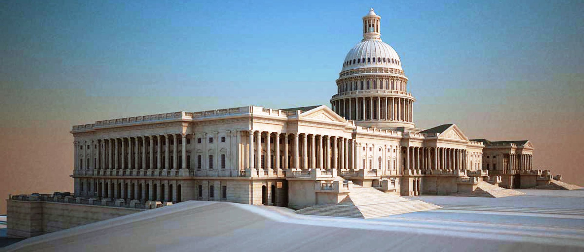 United States Capitol 3d Model