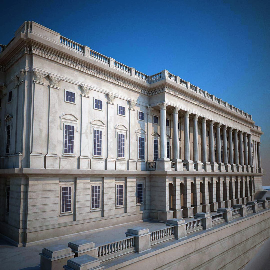 United States Capitol 3d Model