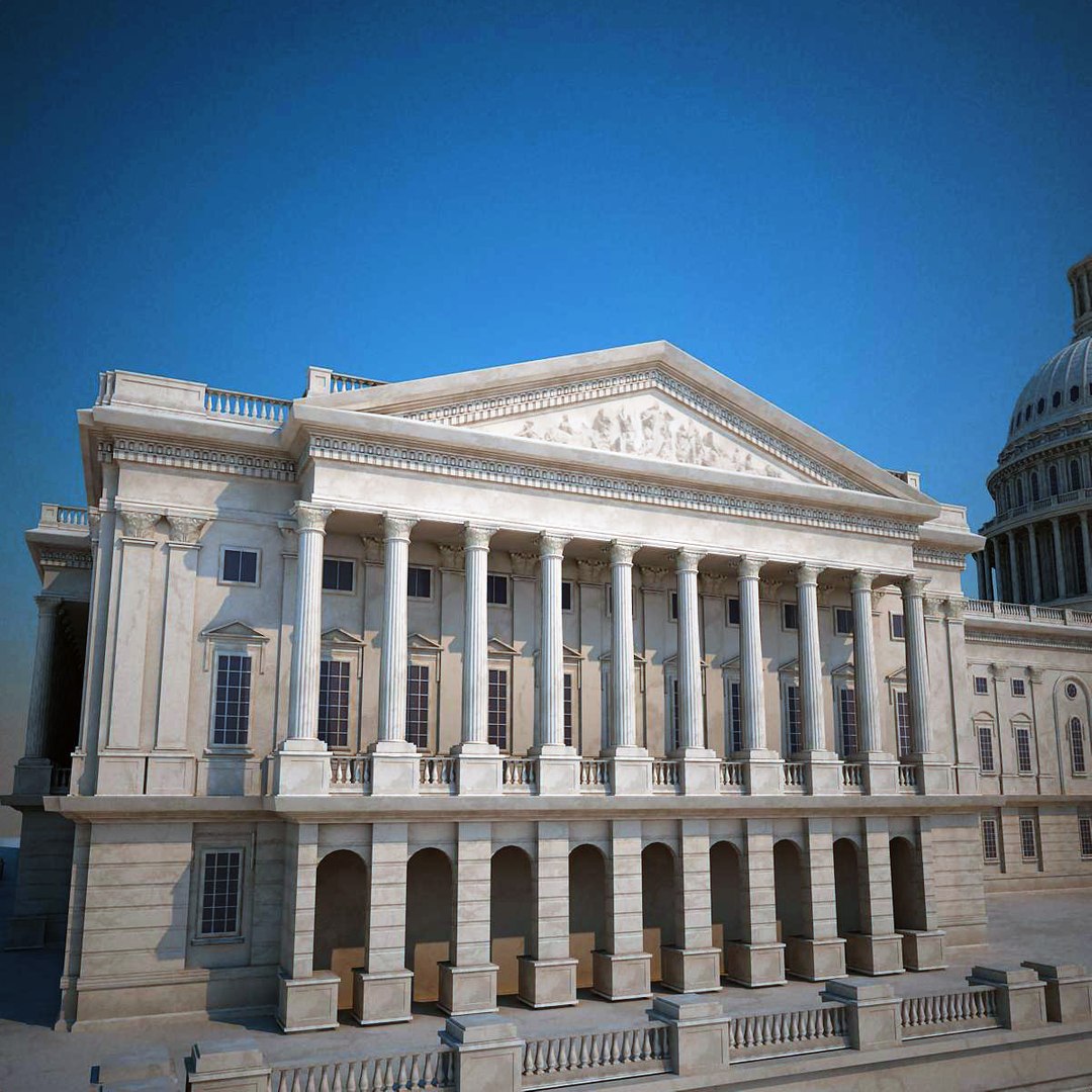 United States Capitol 3d Model