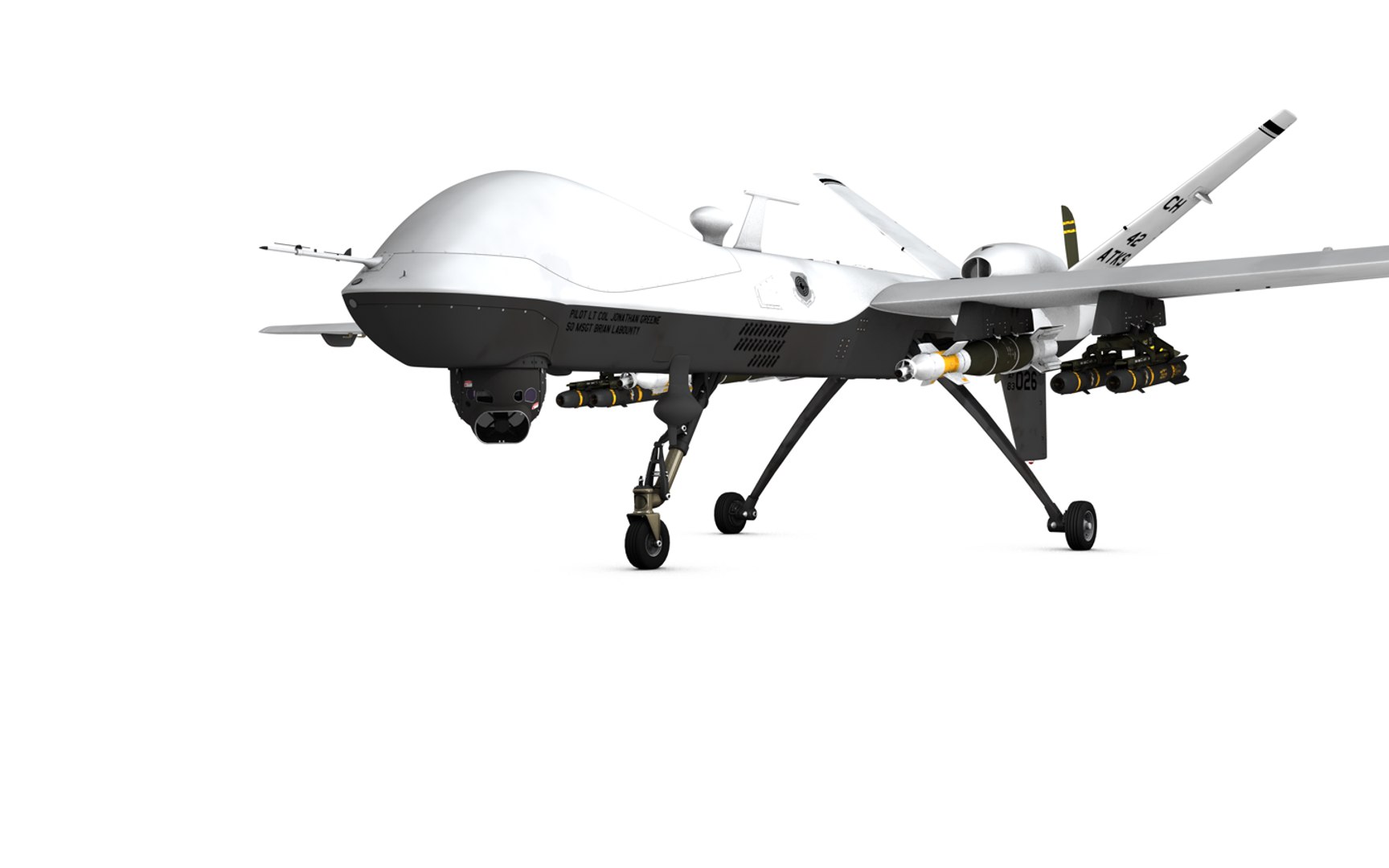 Mq 9 Reaper Drone 3d Model