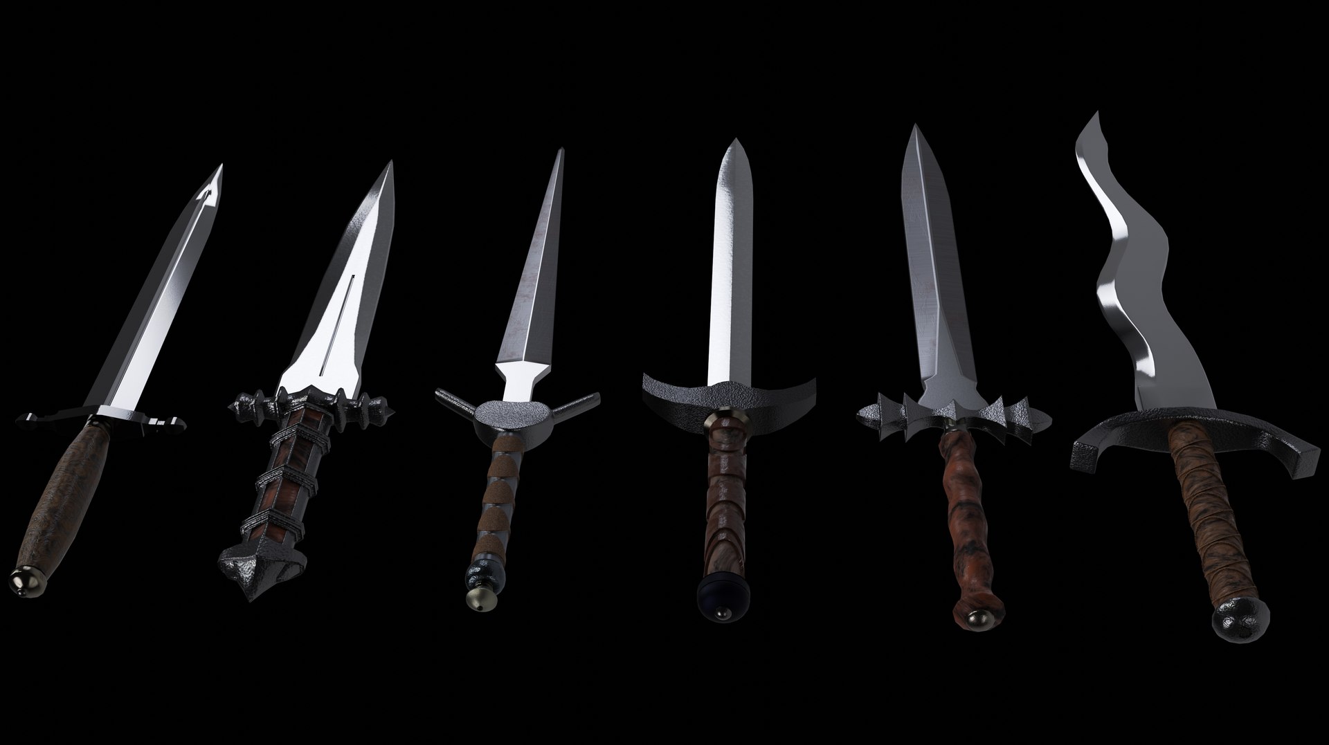 3D Dagger Model - TurboSquid 1885000