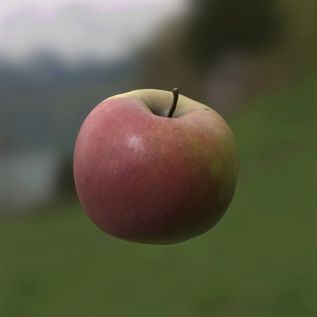 3D Model Realistic Apple - TurboSquid 1545649