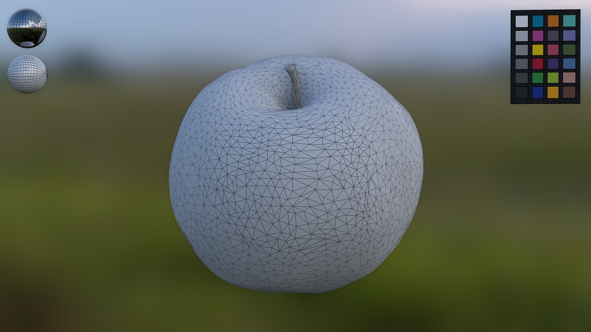 3D Model Realistic Apple - TurboSquid 1545649