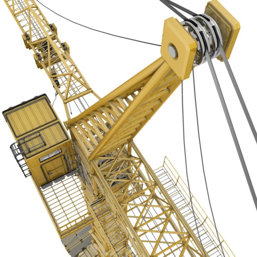maya rigged tower crane 2