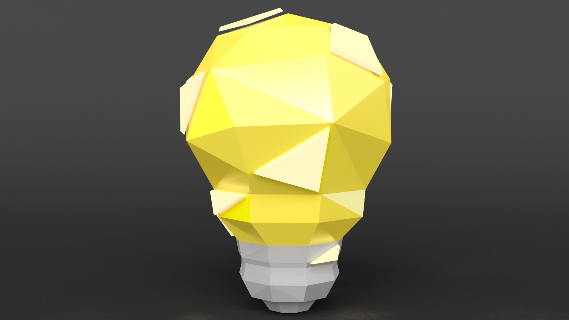 3D Idea Light Bulb Model - TurboSquid 1608736