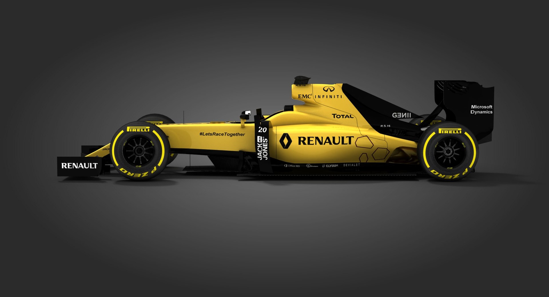 3d Model Of Renault R S 16