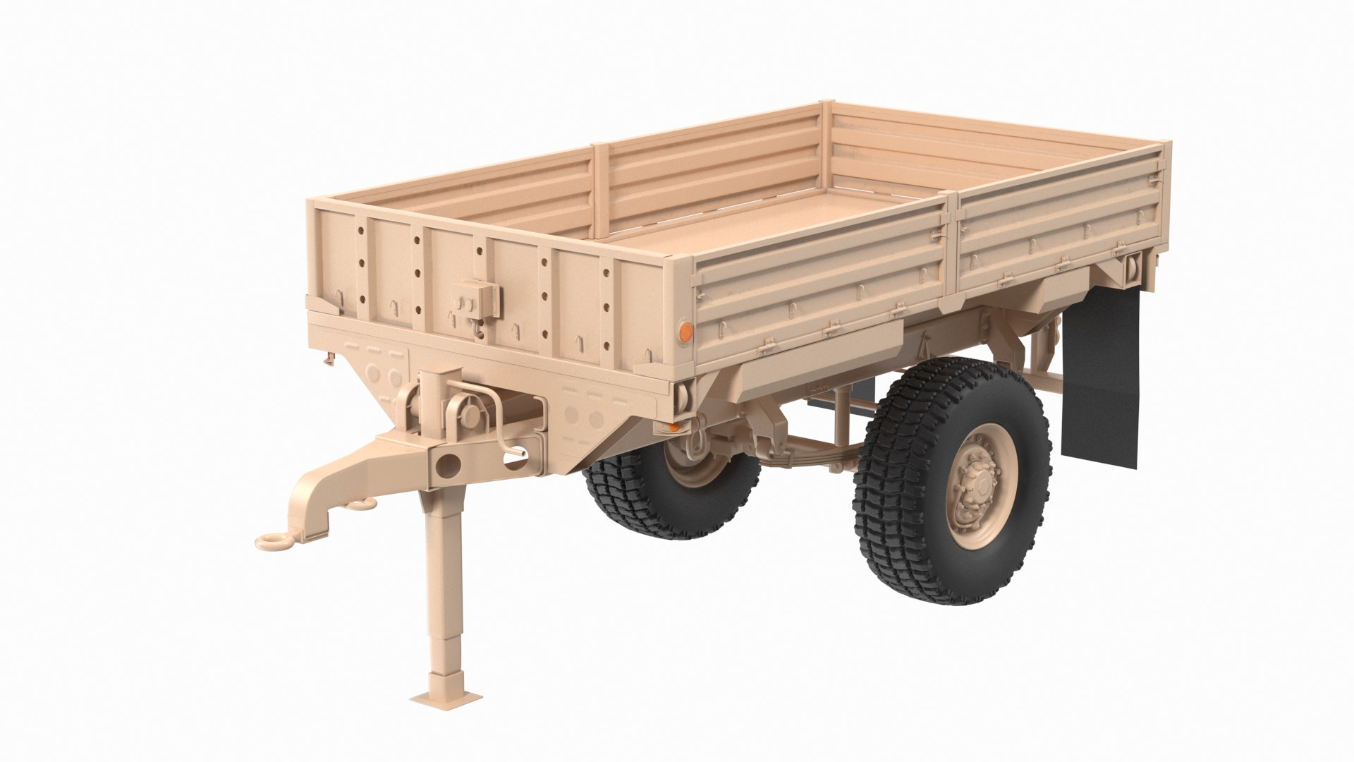 Military Cargo Trailer M1082 Sand 3D Model - TurboSquid 1765305