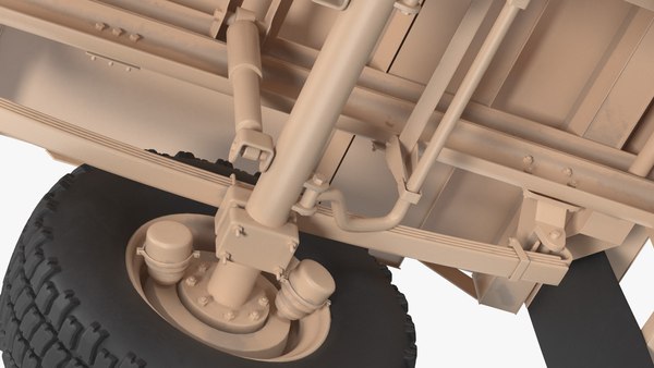 Military Cargo Trailer M1082 Sand 3D model - TurboSquid 1765305