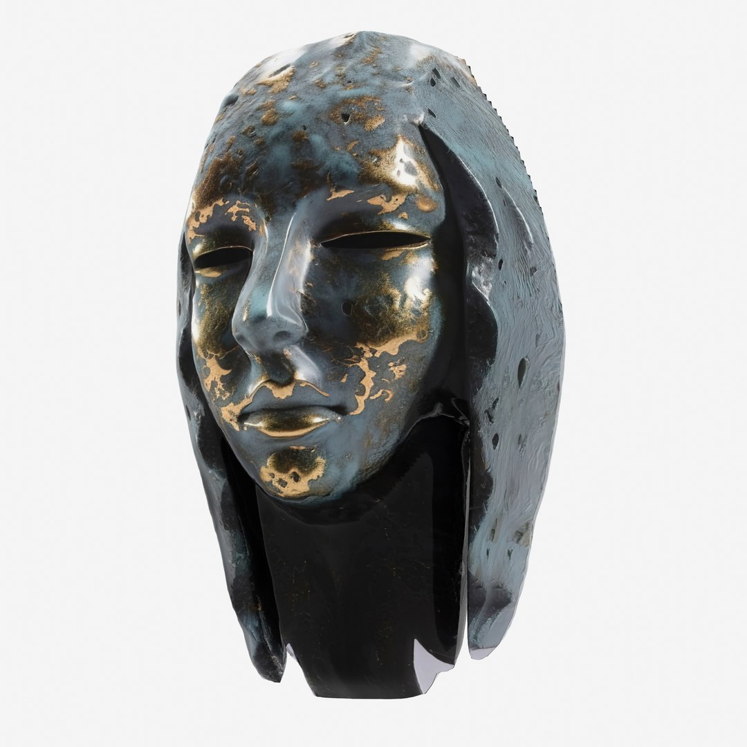 3D Sculpture Art Mask Pack 12 - TurboSquid 2069174