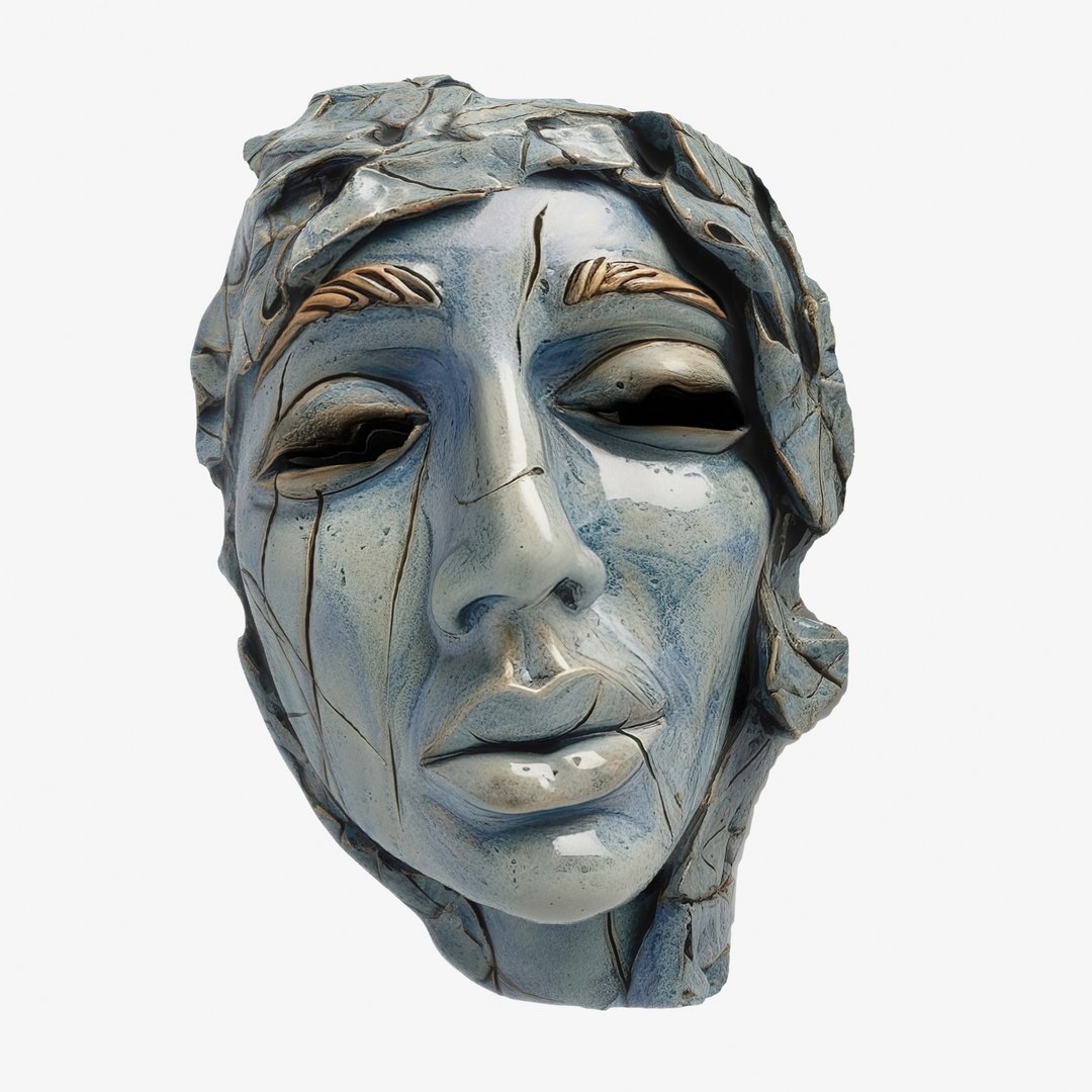 3D Sculpture Art Mask Pack 12 - TurboSquid 2069174