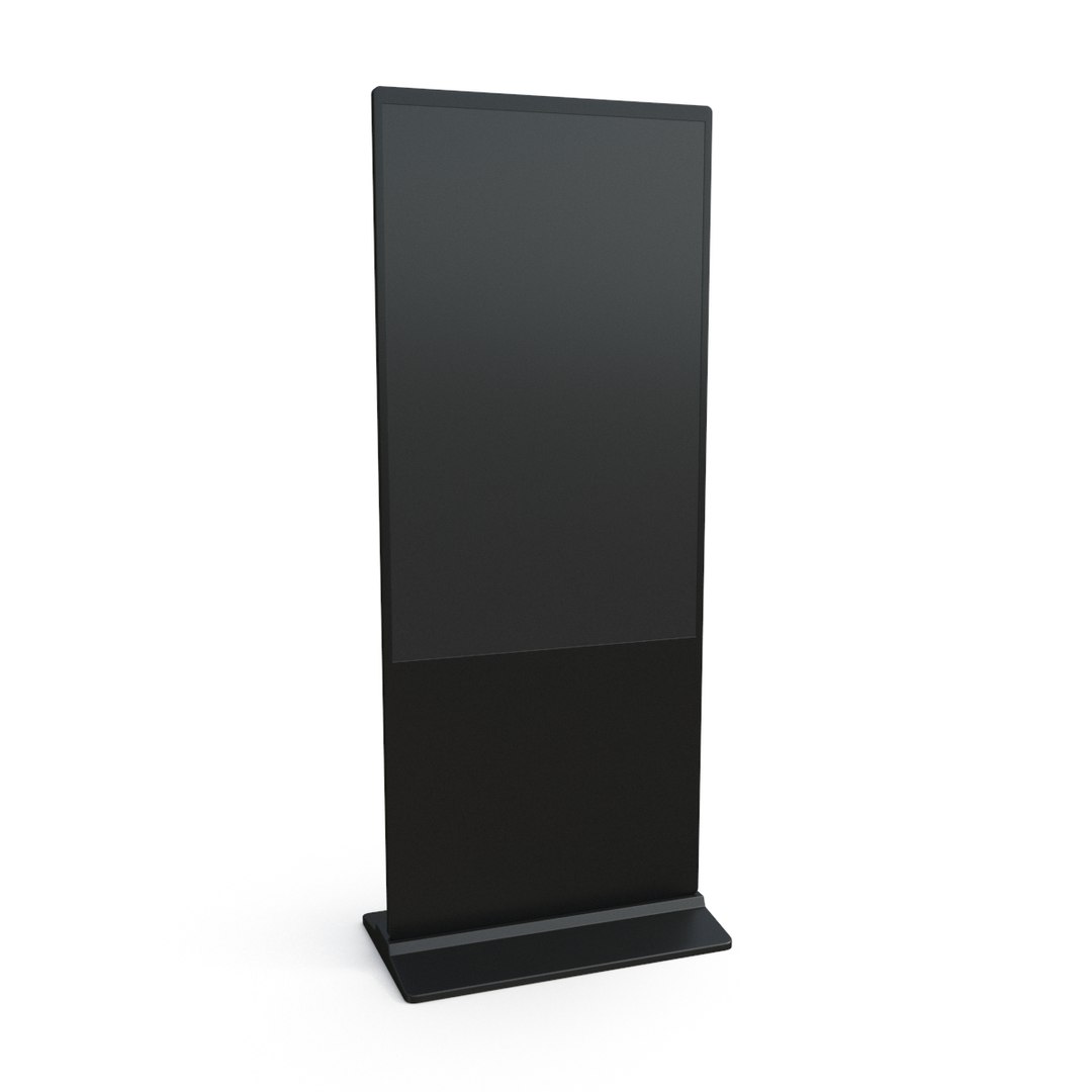 Indoor Advertising Player Display Screen PBR Model - TurboSquid 2134196
