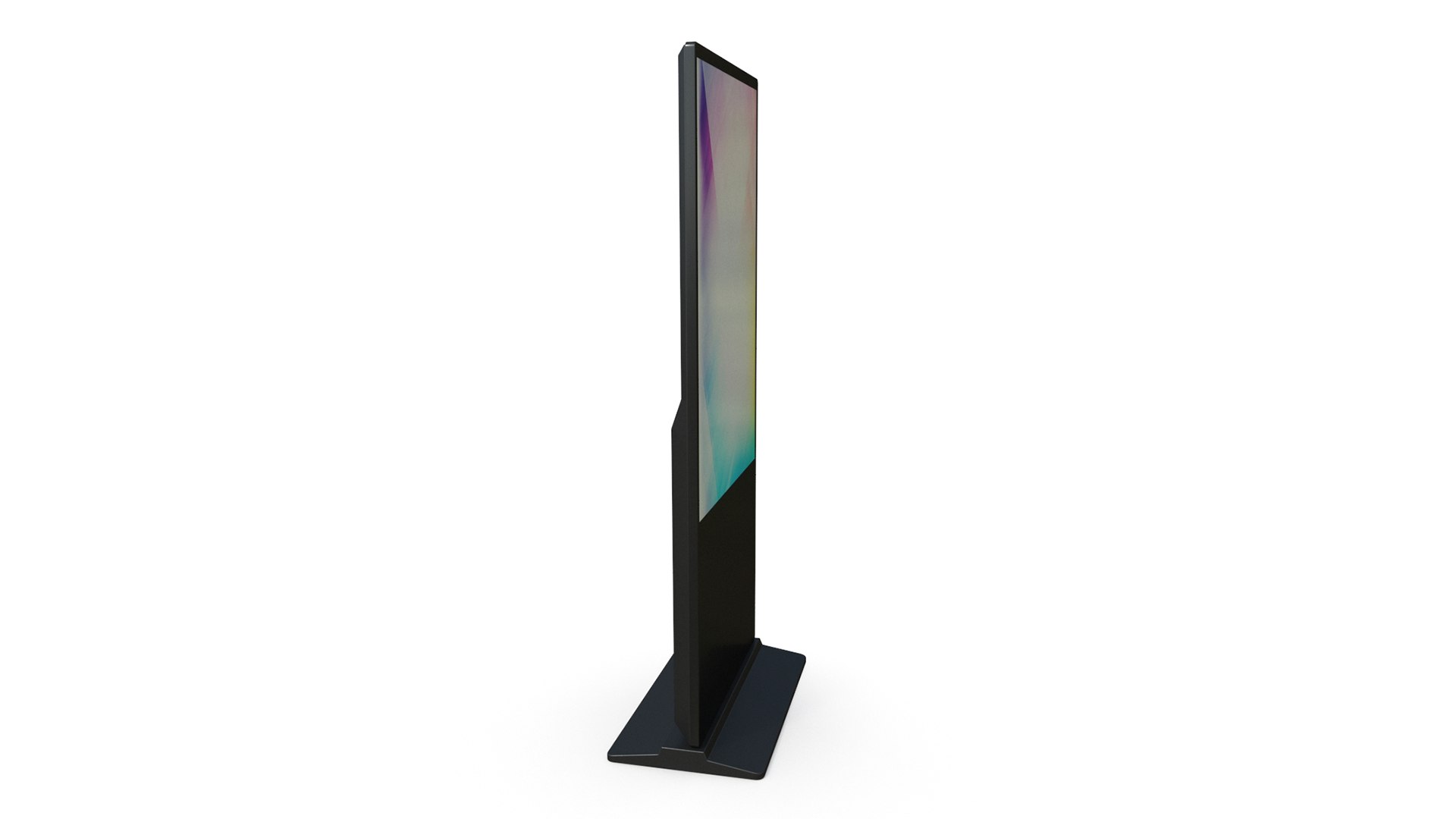 Indoor Advertising Player Display Screen PBR Model - TurboSquid 2134196