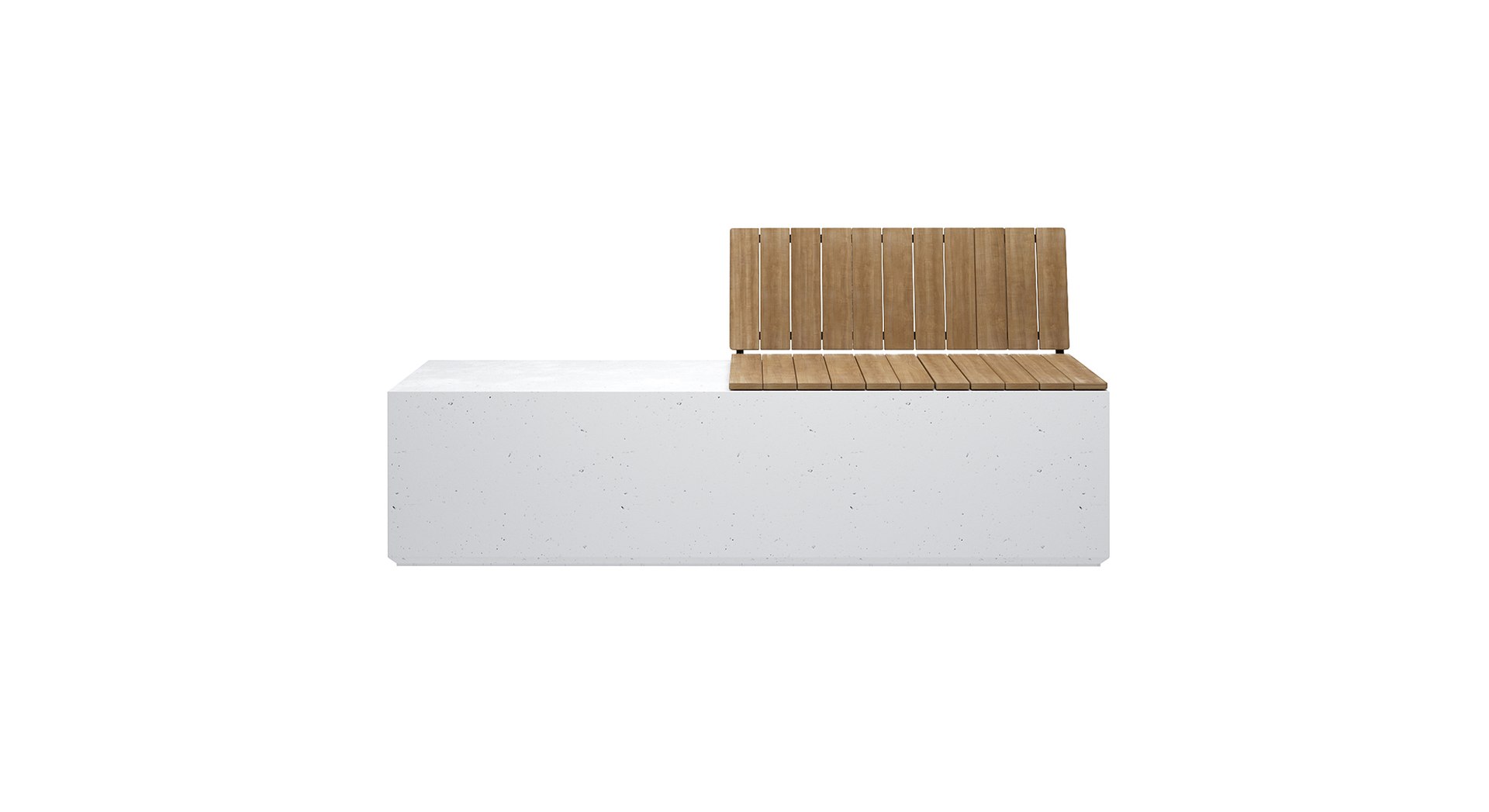 3D Concrete Benches -BOX WBH By SIT And BOX WB By SIT - TurboSquid 2035368