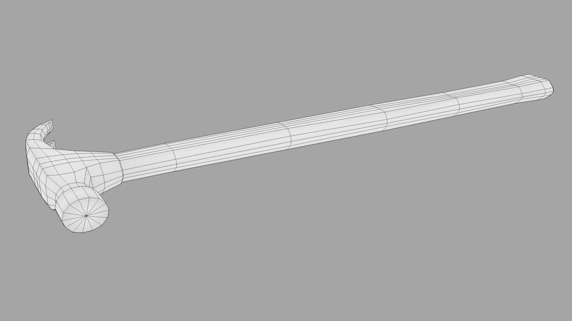 3d Model Hammer Blender